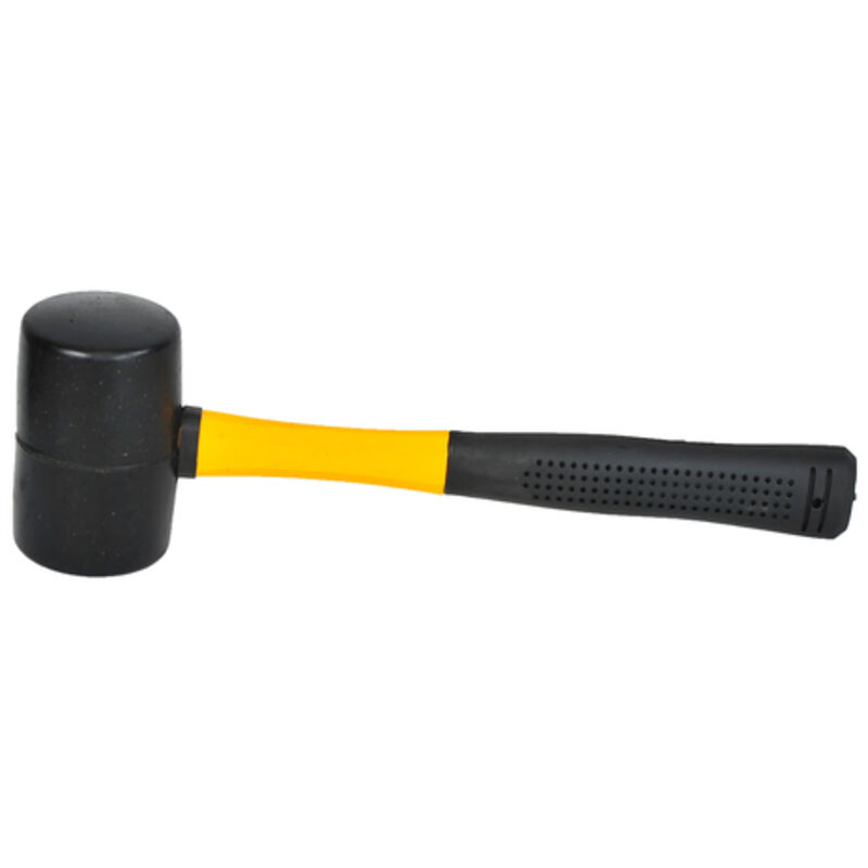 Marteau en caoutchouc 500 g, manche en fibre de verre BS555