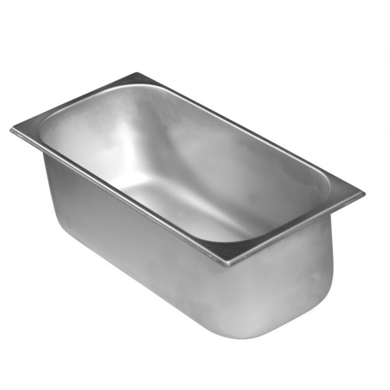 Bac à glace en acier inoxydable 3,6 l - Hendi 802045