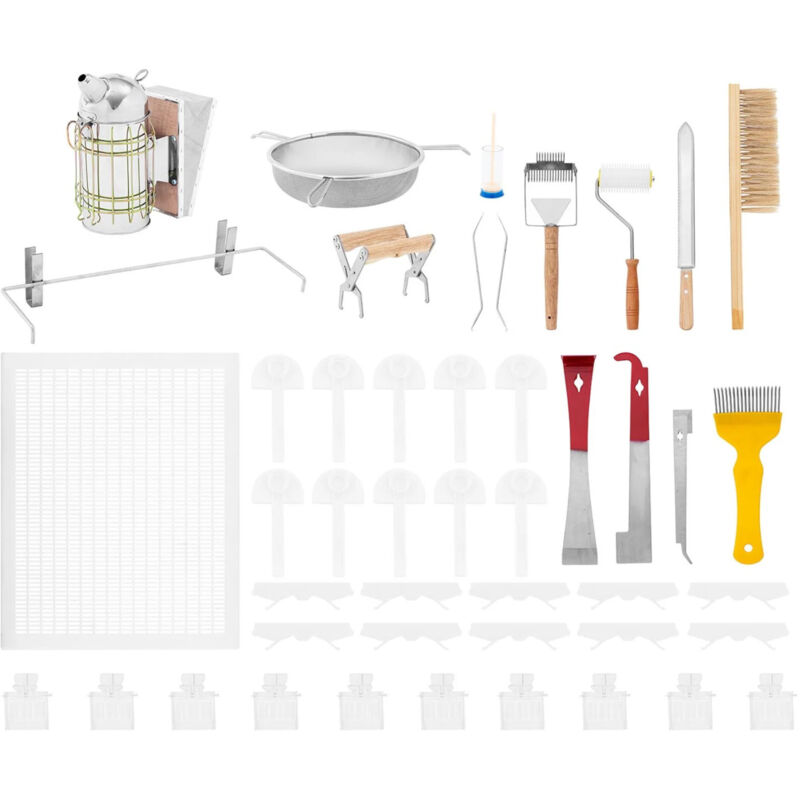 Kit apiculteur - Wiesenfield - Enfumoir avec bouclier thermique, anse ...