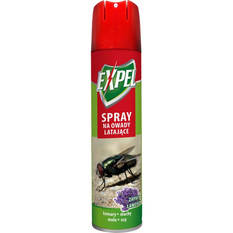 BROS Expel 300 ml - Spray anti-insectes volants, parfum lavande