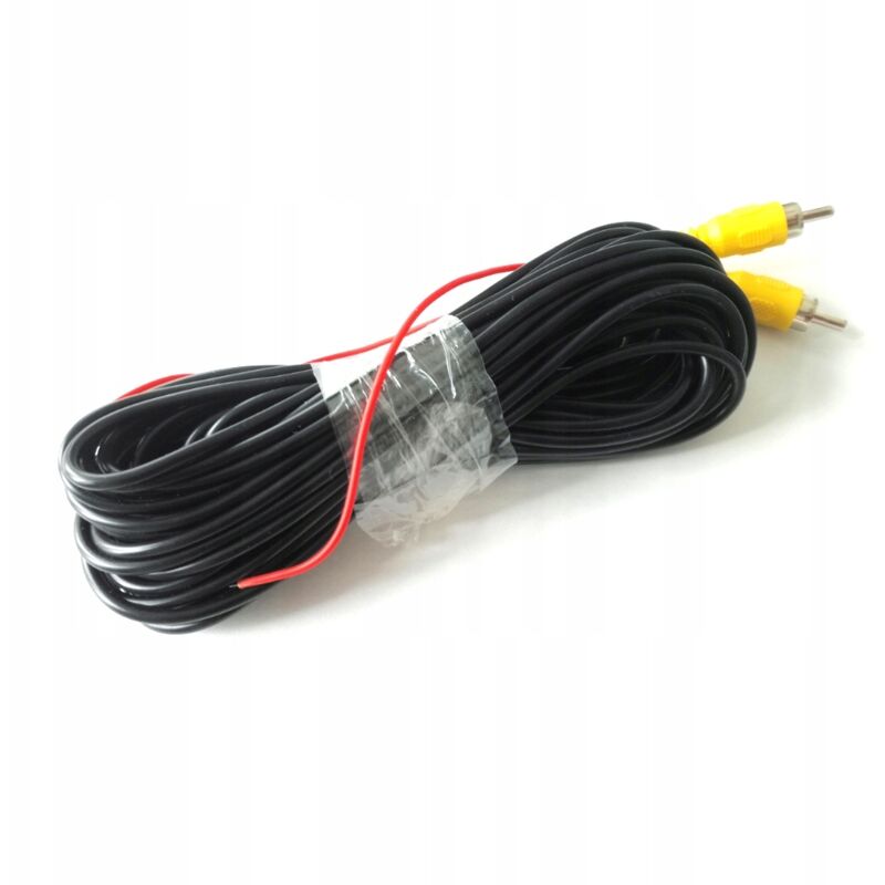 Câble vidéo RCA Cinch 15 m pour caméras de recul