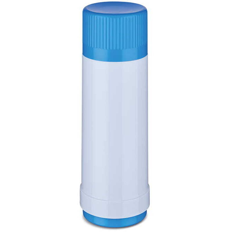 Thermos ROTPUNKT type 40 0,75 l polar-el.-kingfisher (blanc-bleu ...