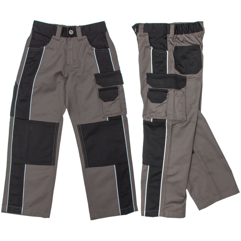 Pantalon de travail pour enfant (taille junior), longueur à la taille ...