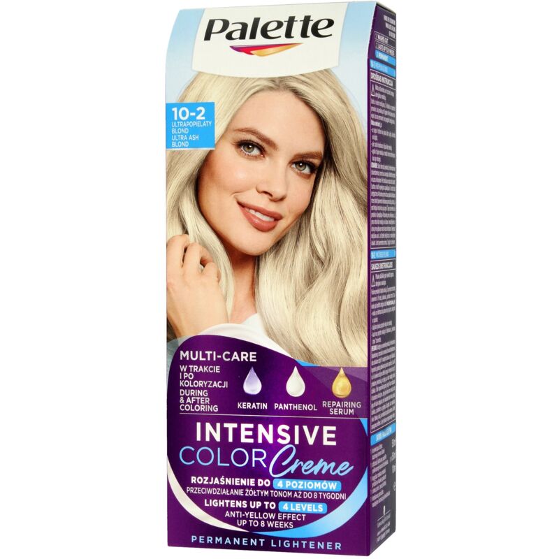 Palette Intensive Color Creme Multi Care, coloration crème n° 10-2 ...