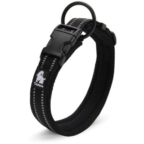 Collier pour chien TrueLove noir actif Sélectionnez la taille : L