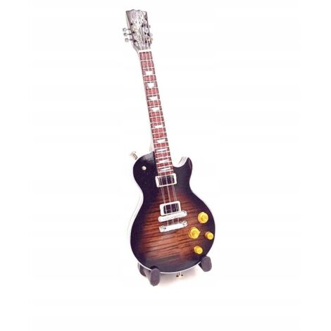 Mini guitare décorative style icône rock