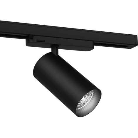 Lampe LED sur rail PH Slim 10W 4000K noir 3F
