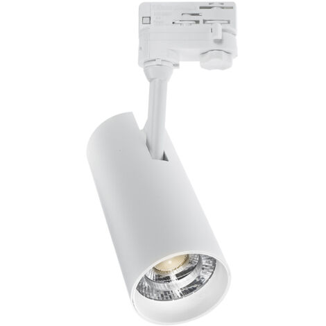 Lampe sur rail LED 23W 4000K BLANC TRIPHASÉ
