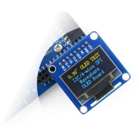 Écran OLED 0,96"" SPI/I2C
