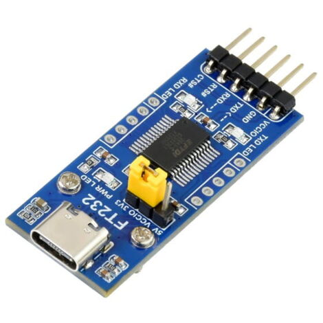 Adaptateur USB UART sur puce FT232 (connecteur USB C)