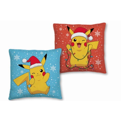 Oreiller 40x40 Pokémon Pikachu