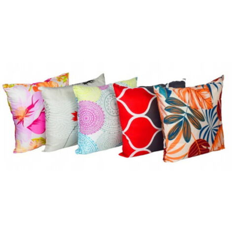 Oreiller 40x40 Anilana MICROFIBRE Motifs colorés