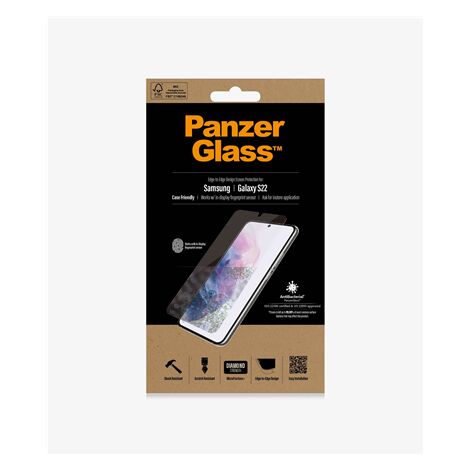 PanzerGlass E2E Verre Microfracture pour Samsung S22 G901 Compatible ...