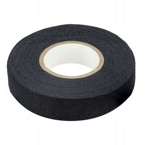 Ruban isolant, 18 mm x 15 m, noir, tissu