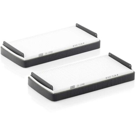 Filtre d'habitacle MANN FILTER pour MERCEDES W210/W220, 2 pièces