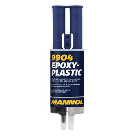 MANNOL COLLE ÉPOXY POUR PLASTIQUE 30G 2 COMPOSANTS