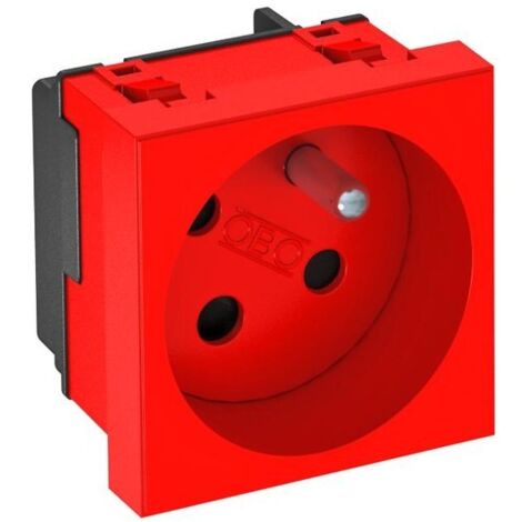 Prise simple 33°, NF, type codé STD-F3K SRO1