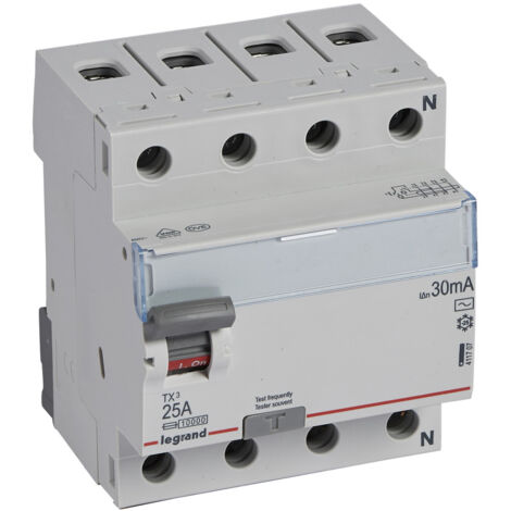 P304 4P 25A 30MA RCD TYPE CA TX3
