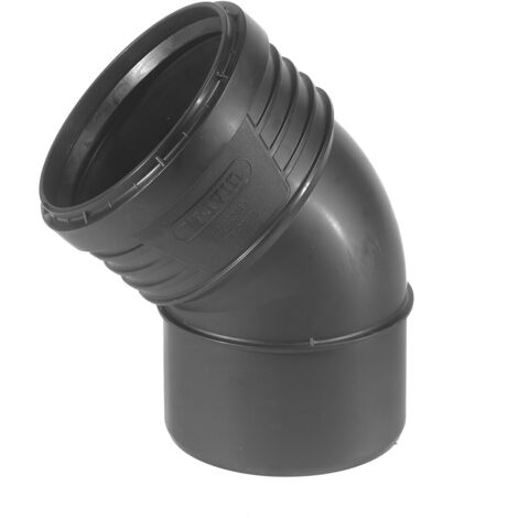 Coude sanitaire PP-HT Sitech Plus 110/45, pour évacuation interne ...