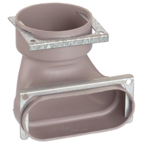 Transition de 90 à flat51 conduit plat avec coude à 90°