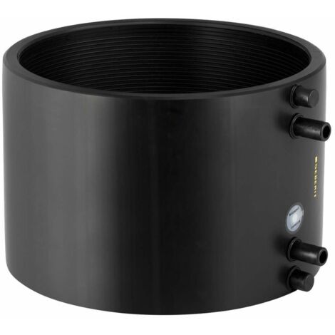 Raccord électrosoudable (raccord électrique) PEHD 250, noir (réseau d ...