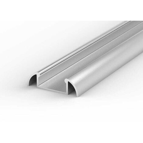 SET : Profilé LED, profilé LED 100 cm pour bandes LED, profilé LED en ...