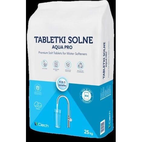 SEL - Pastilles de sel pour adoucisseurs d'eau 25 kg