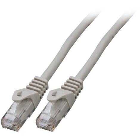 Cordon de brassage RJ45 U/UTP cat. 6A LSZH Premium 500 MHz gris 5 m