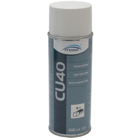 Revêtement cuivre CU40 Spray 400 ml MOST