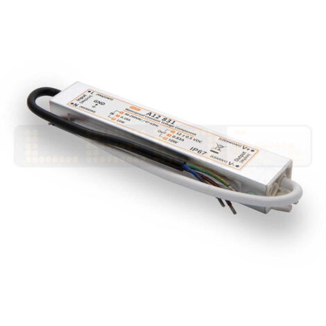 Alimentation LED 10W, transformateur LED 12V 0.83A IP67 pour bandes LED