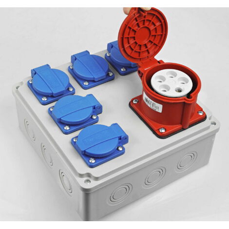 Tableau de distribution électrique pour chantier, tableau de ...