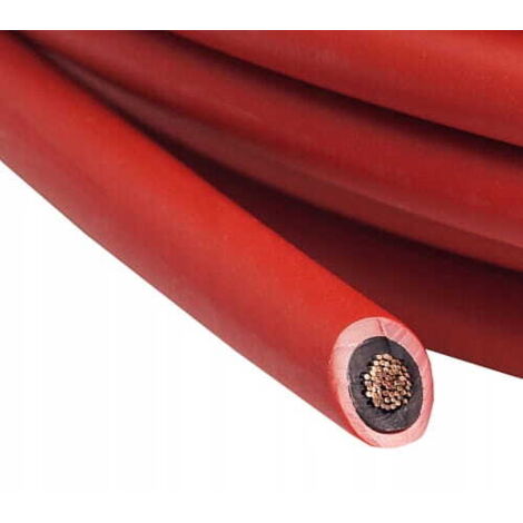Câble solaire rouge 4 mm 20 m pour panneau photovoltaïque 1000 V MC4