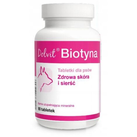 Vitamines Dolvit Biotine POUR CHIENS pour un pelage et une peau sains 1000 g