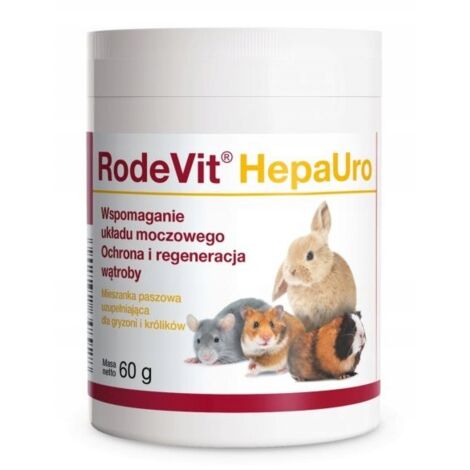 RODEVIT HEPAURO système urinaire foie pour RONGEURS ET LAPINS 60 g