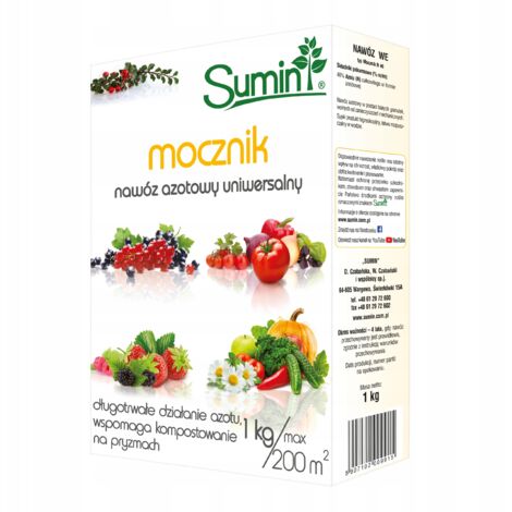 SUMIN Engrais azoté à base d'urée Universel 1 kg