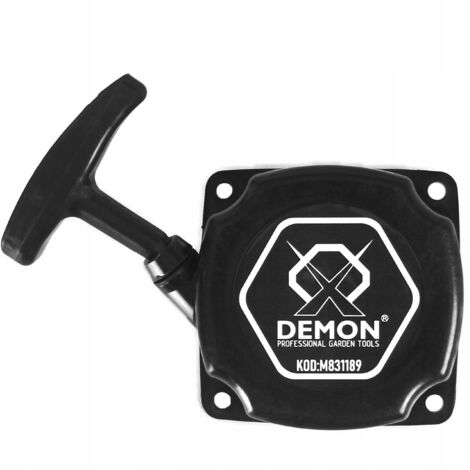 DÉMARREUR POUR DÉBROUSSAILLEUSE À ESSENCE RQ580 DEMON / démarrage ...