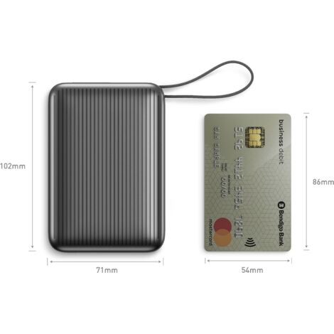 Batterie externe Energea Integra Ultra 45 20 000 mAh avec câble USB-C ...