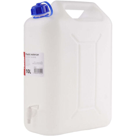 Réservoir d'eau en plastique avec robinet 10L AMIO-03202