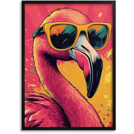 Affiche photo colorée et amusante pour adolescents, art mural Pop Art