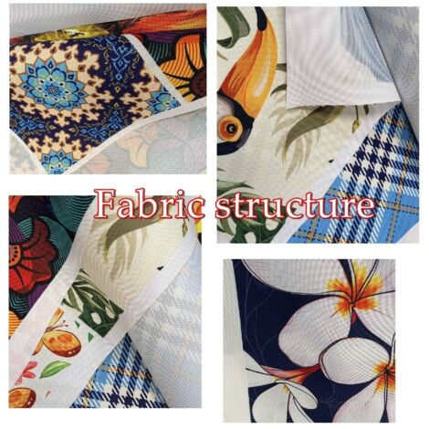 TISSUS DÉCORATIFS D'EXTÉRIEUR OXFORD - Motif Fruits DX6786