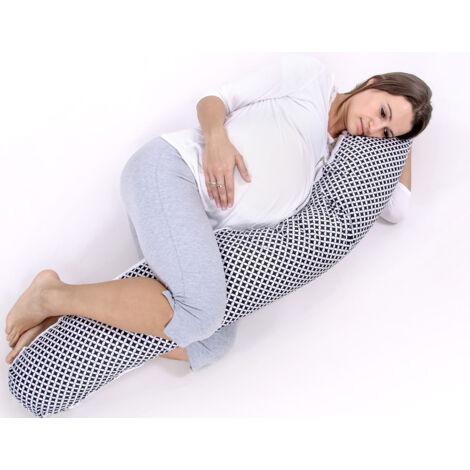 Coussin de grossesse plus long pour dormir avec taie d'oreiller ...