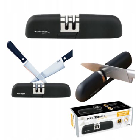Aiguiseur de couteaux Masterpan Soft Touch : un tranchant parfait en ...