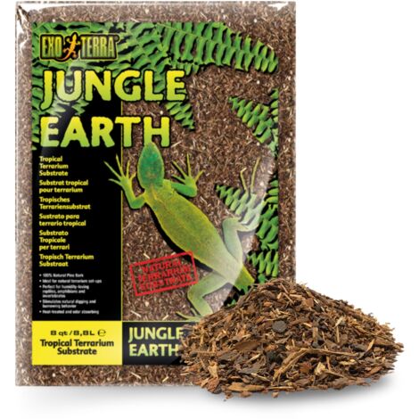 Exo Terra Jungle Earth - Terreau pour terrariums 8,8 L EX-7629