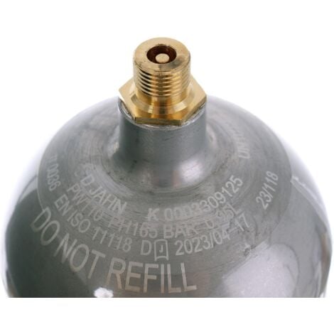 OXYGÈNE GAZEUX POUR SOUDURE CHALUMEAU BOUTEILLE 950ML 140G