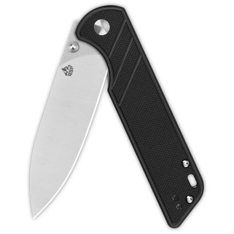 Couteau pliant QSP Parrot QS102-A en acier D2 noir G10