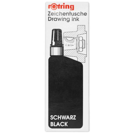 Encre Rotring 23 ml. Noir S0194660 1170