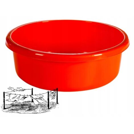 Bol rond Bentom 9 l 36 cm rouge