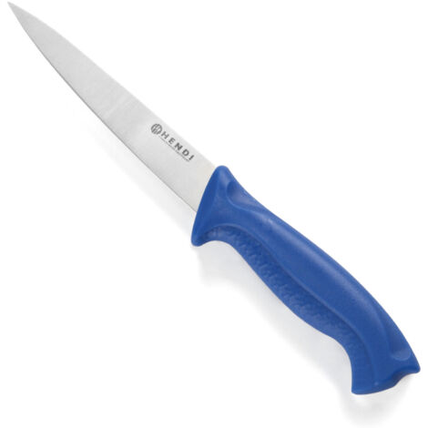 Couteau à fileter le poisson HACCP 300 mm - bleu - HENDI 842546