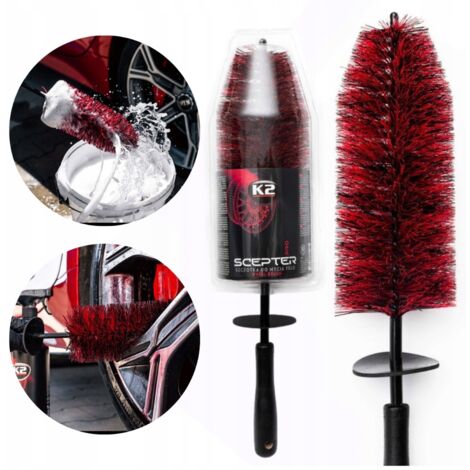 Brosse de nettoyage pour jantes K2 Scepter