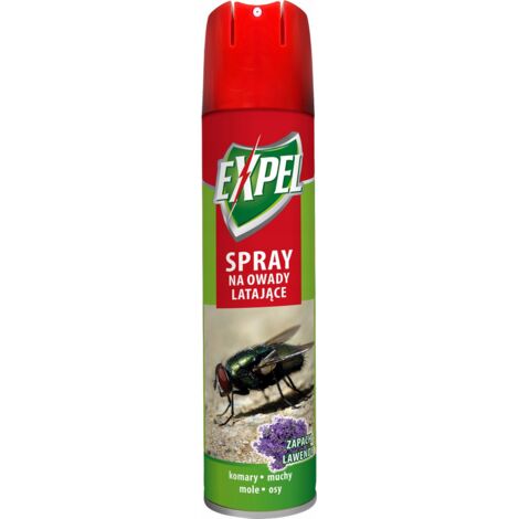 BROS Expel 300 ml - Spray anti-insectes volants, parfum lavande